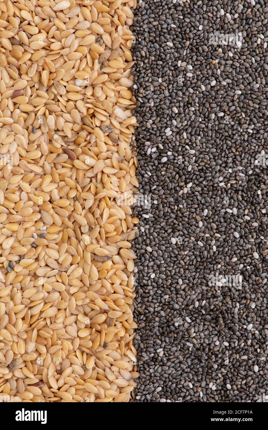 Chia seed texture hi-res stock photography and images - Alamy