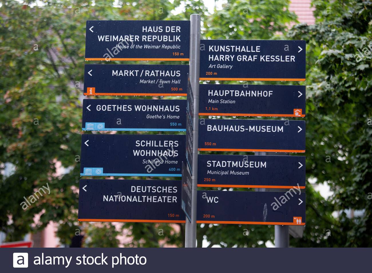 This way signage hi-res stock photography and images - Alamy
