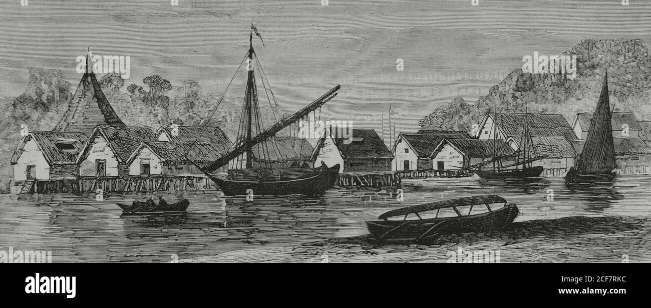 Southeast Asia. Brunei Town (formerly name of the capital of Brunei ...