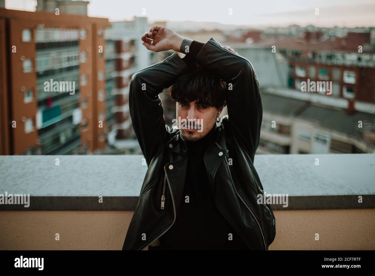 Lean confidently hi-res stock photography and images - Alamy