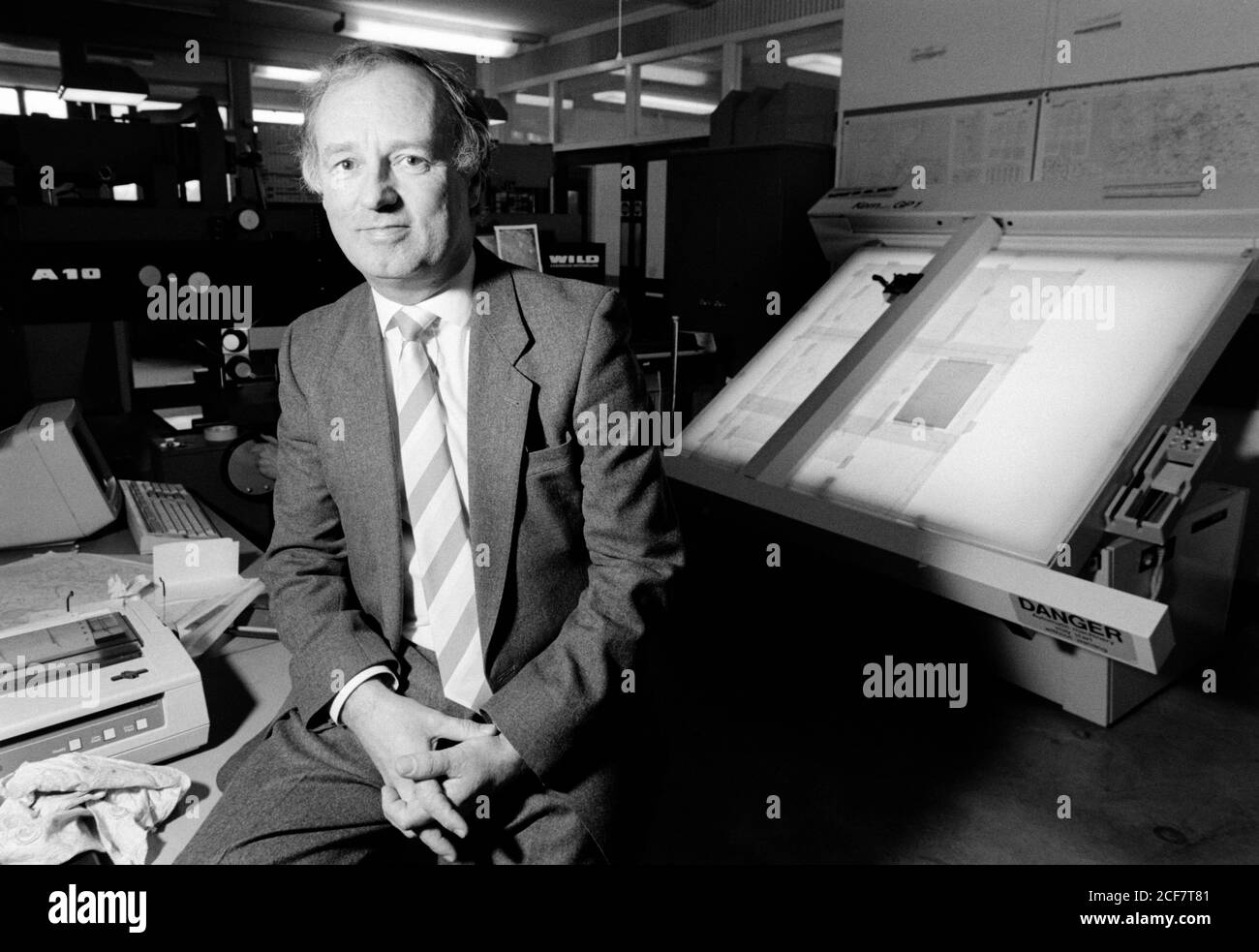 Ordnance survey map Black and White Stock Photos & Images - Alamy