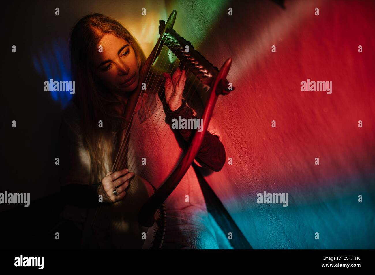 Lyre under hi-res stock photography and images - Alamy