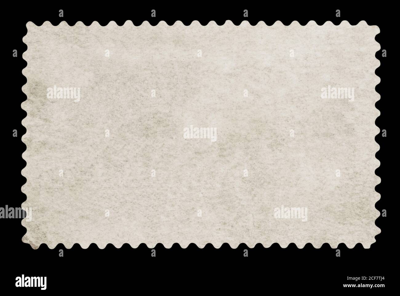 Blank postage stamp - Isolated on Black background Stock Photo - Alamy