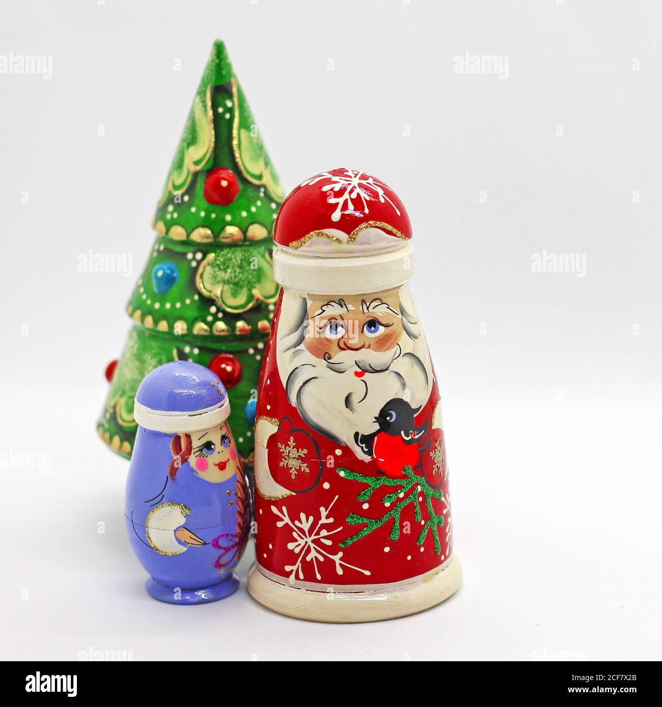 Father frost and snow maiden hi-res stock photography and images - Alamy