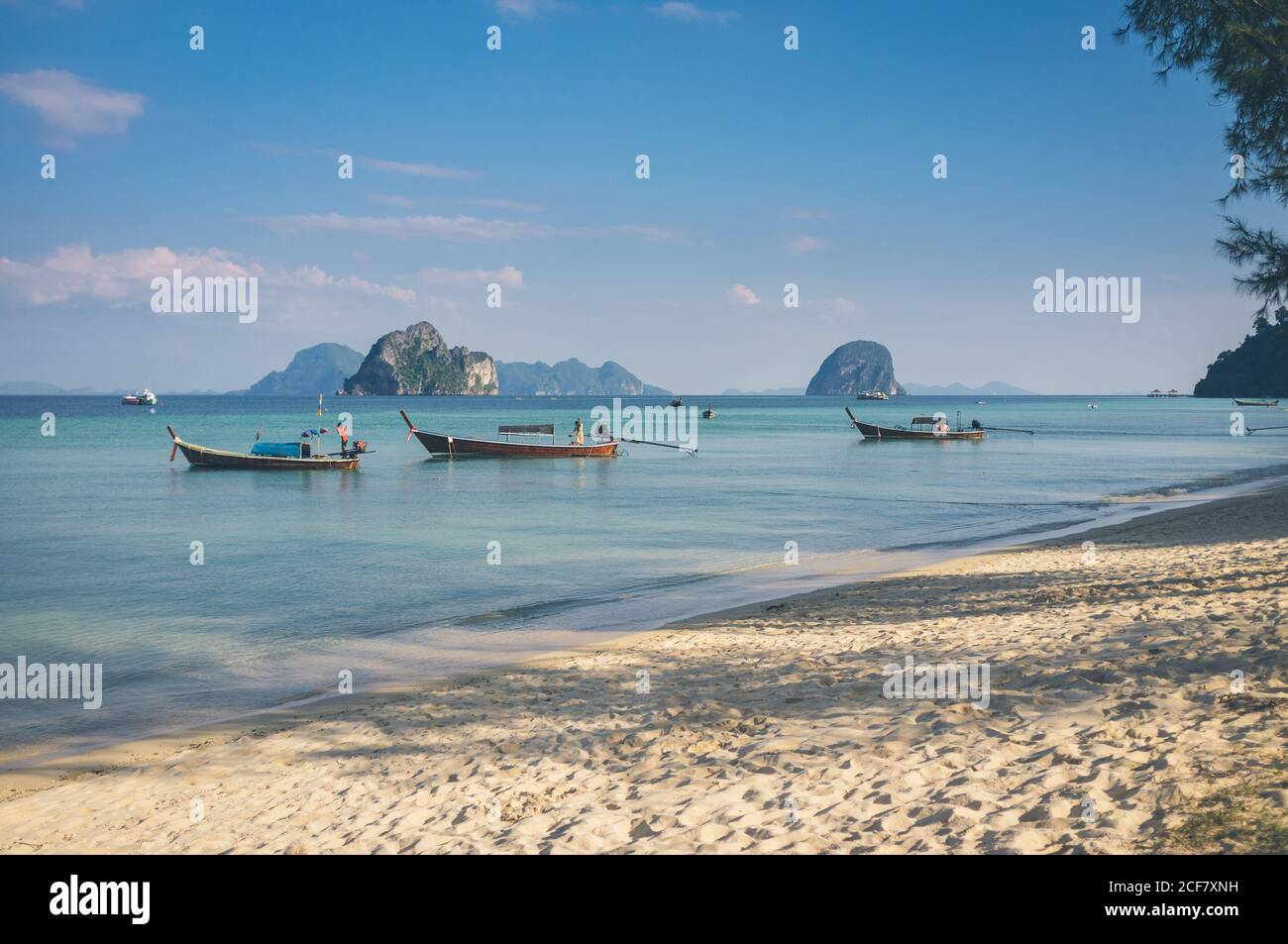 Small boats floating on hi-res stock photography and images - Alamy