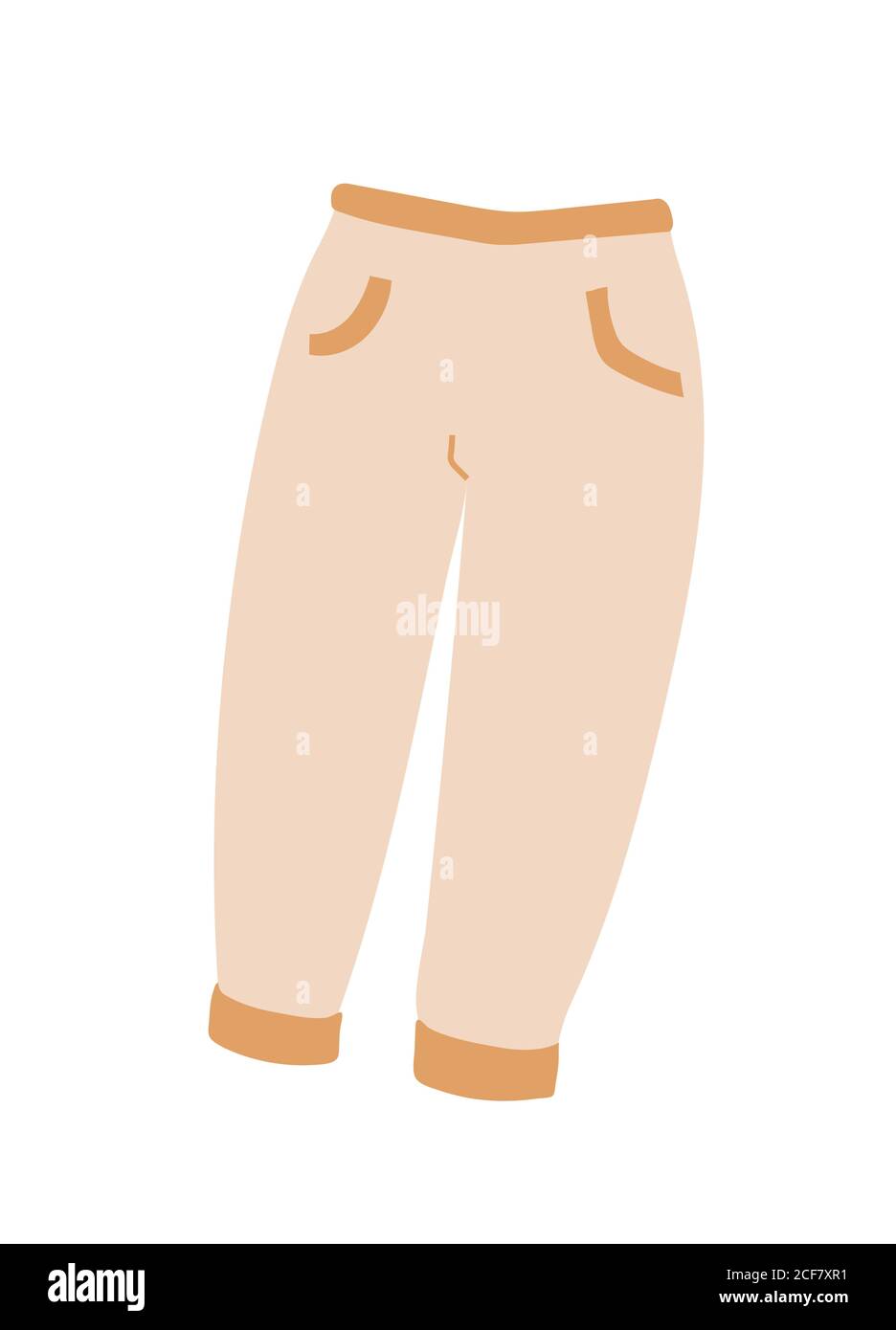 home trousers. Cozy light soft clothes for rest. Delicate beige colors ...