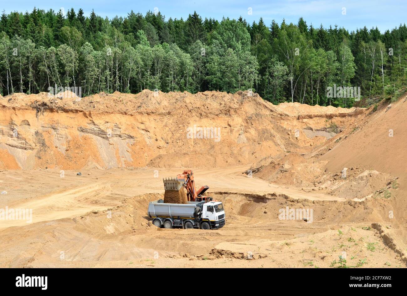 Dirthaul truck hi-res stock photography and images - Alamy