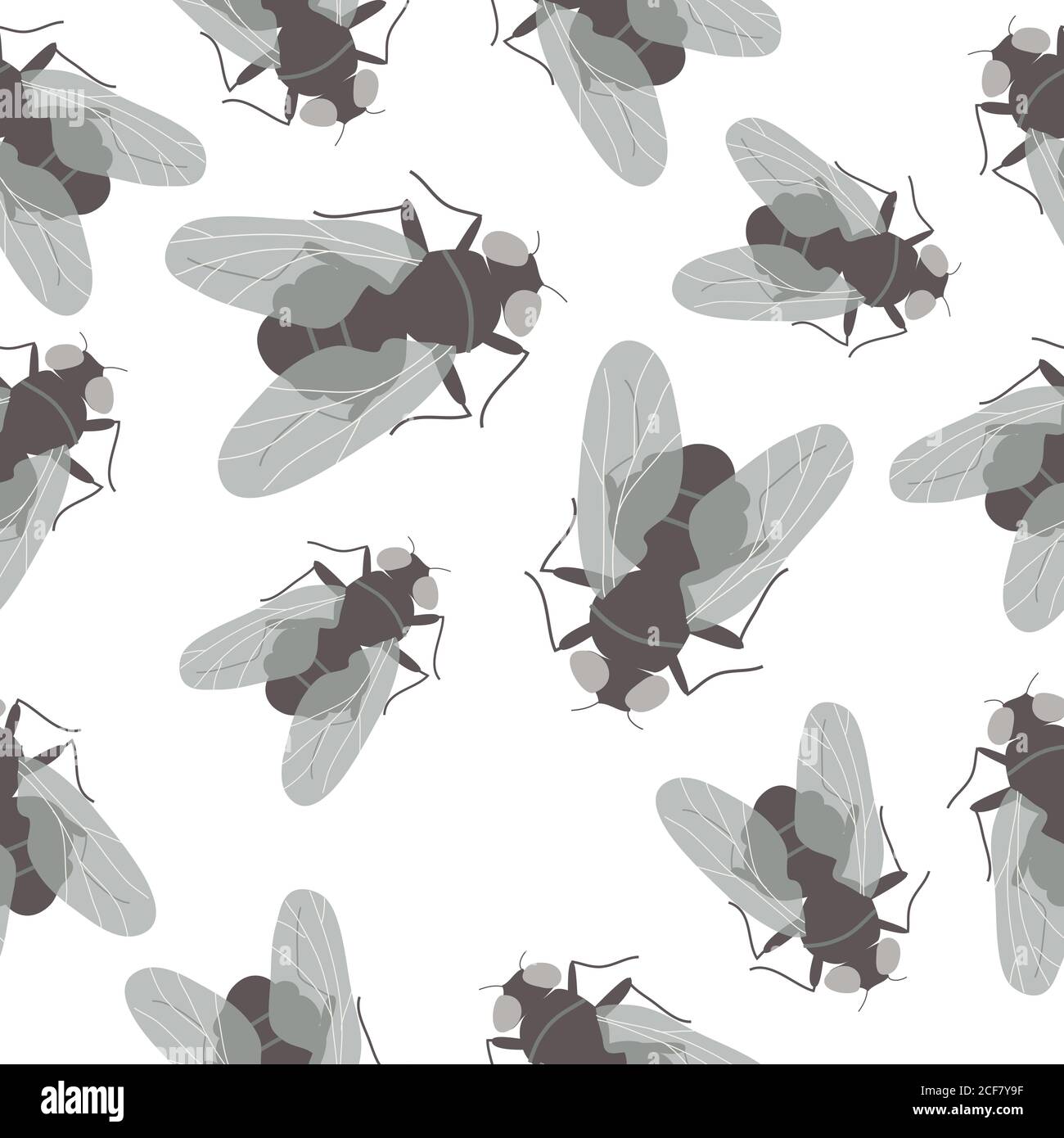 Flies swarm insect Stock Vector Images - Alamy