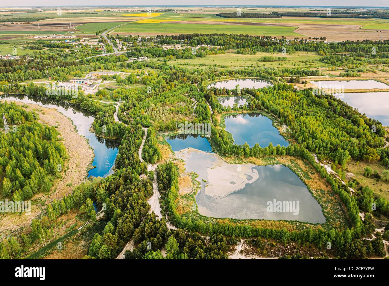 Stormwater retention pond hi-res stock photography and images - Alamy