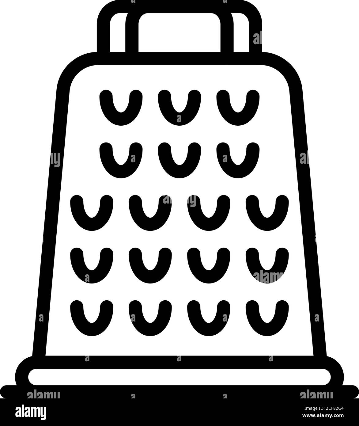 Homemade food grater icon, outline style Stock Vector Image & Art - Alamy