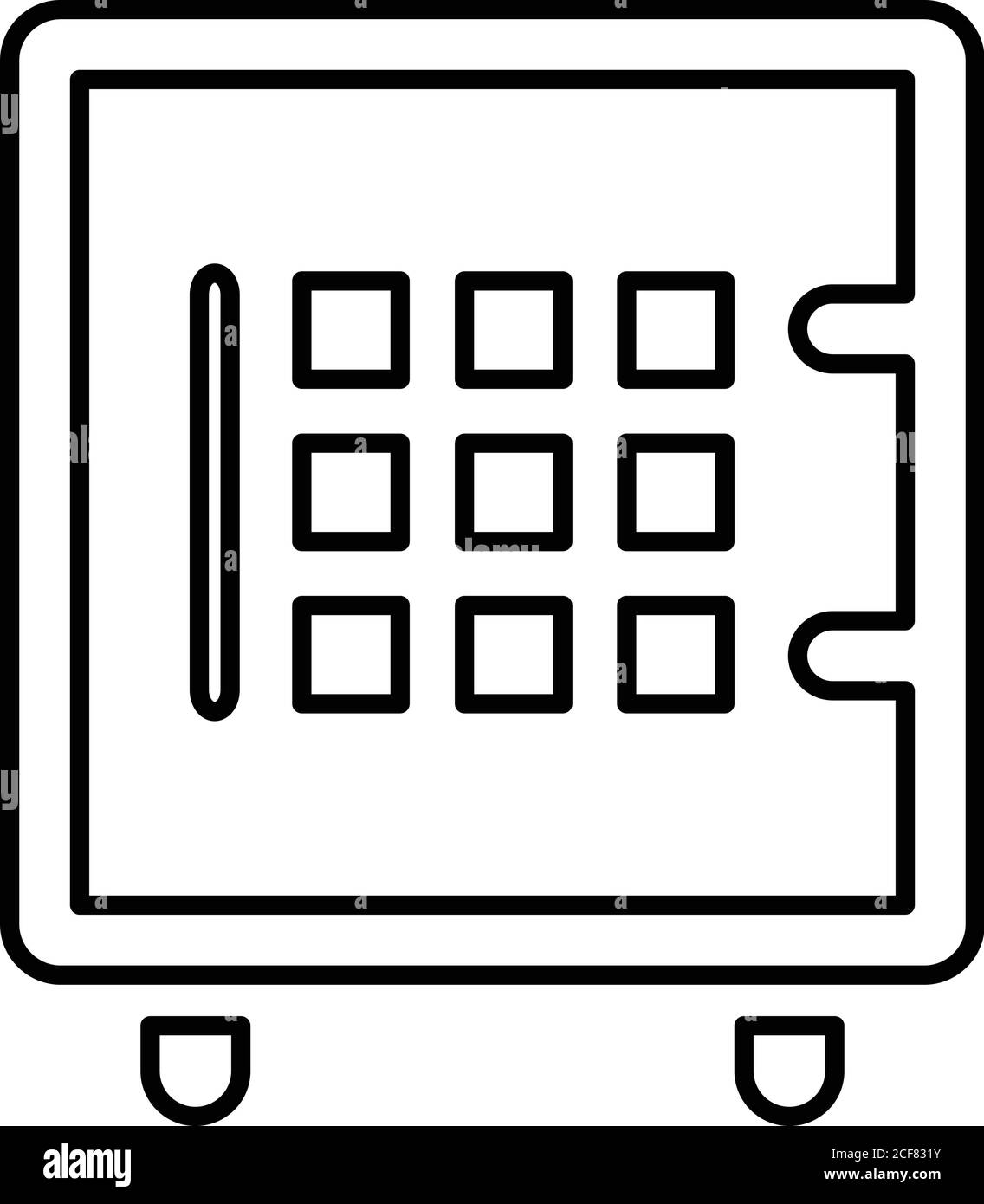 Simple vector illustration for graphic and web design or commercial ...