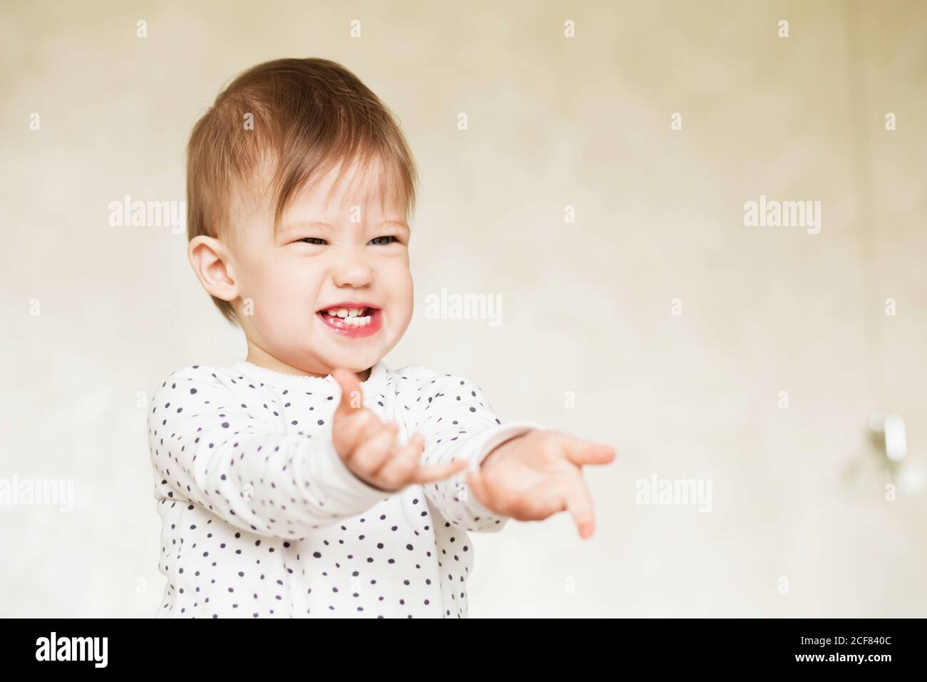 Funny Laughing Baby Face