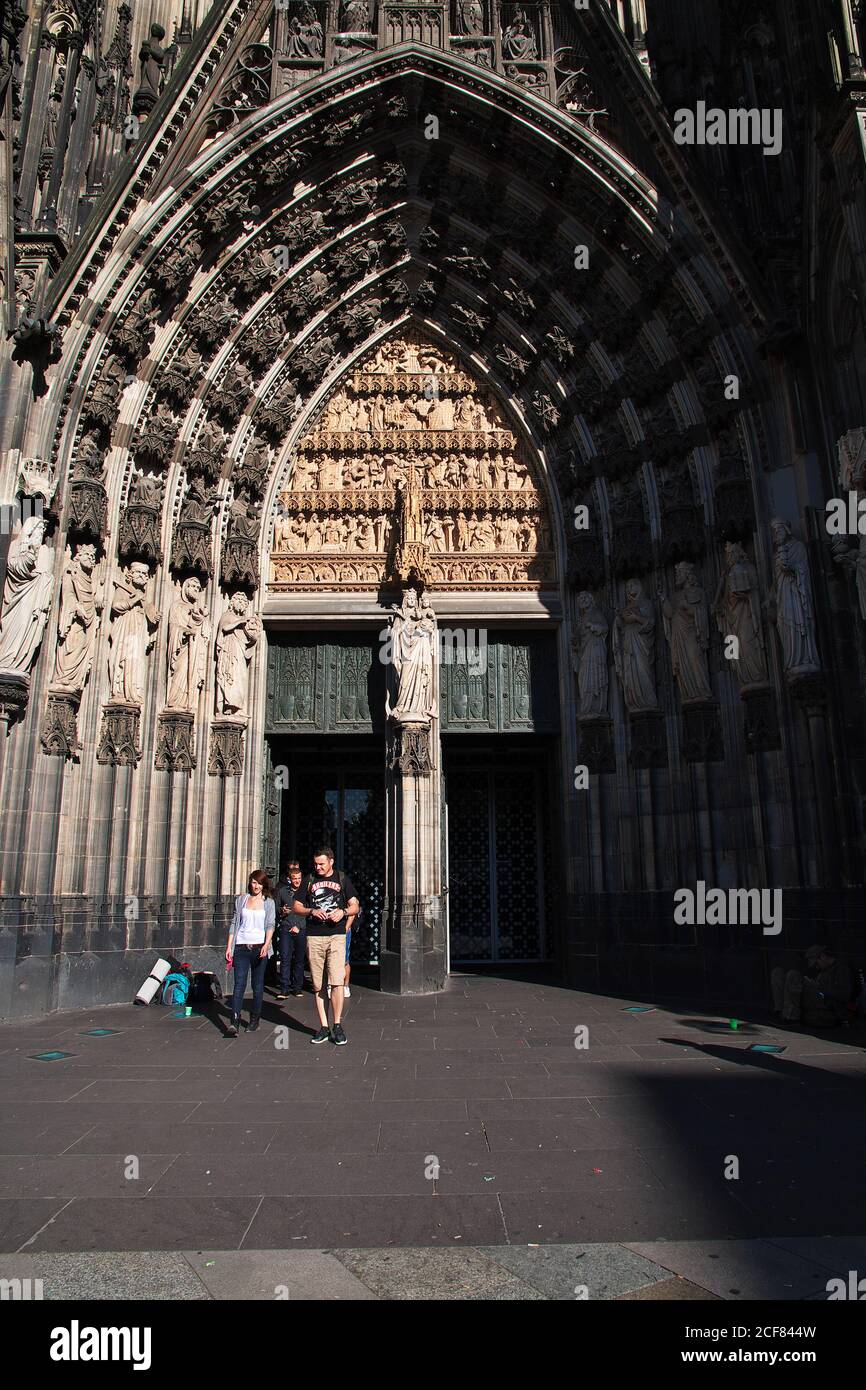 Ancient Cologne Cathedral in Germany Stock Photo - Alamy