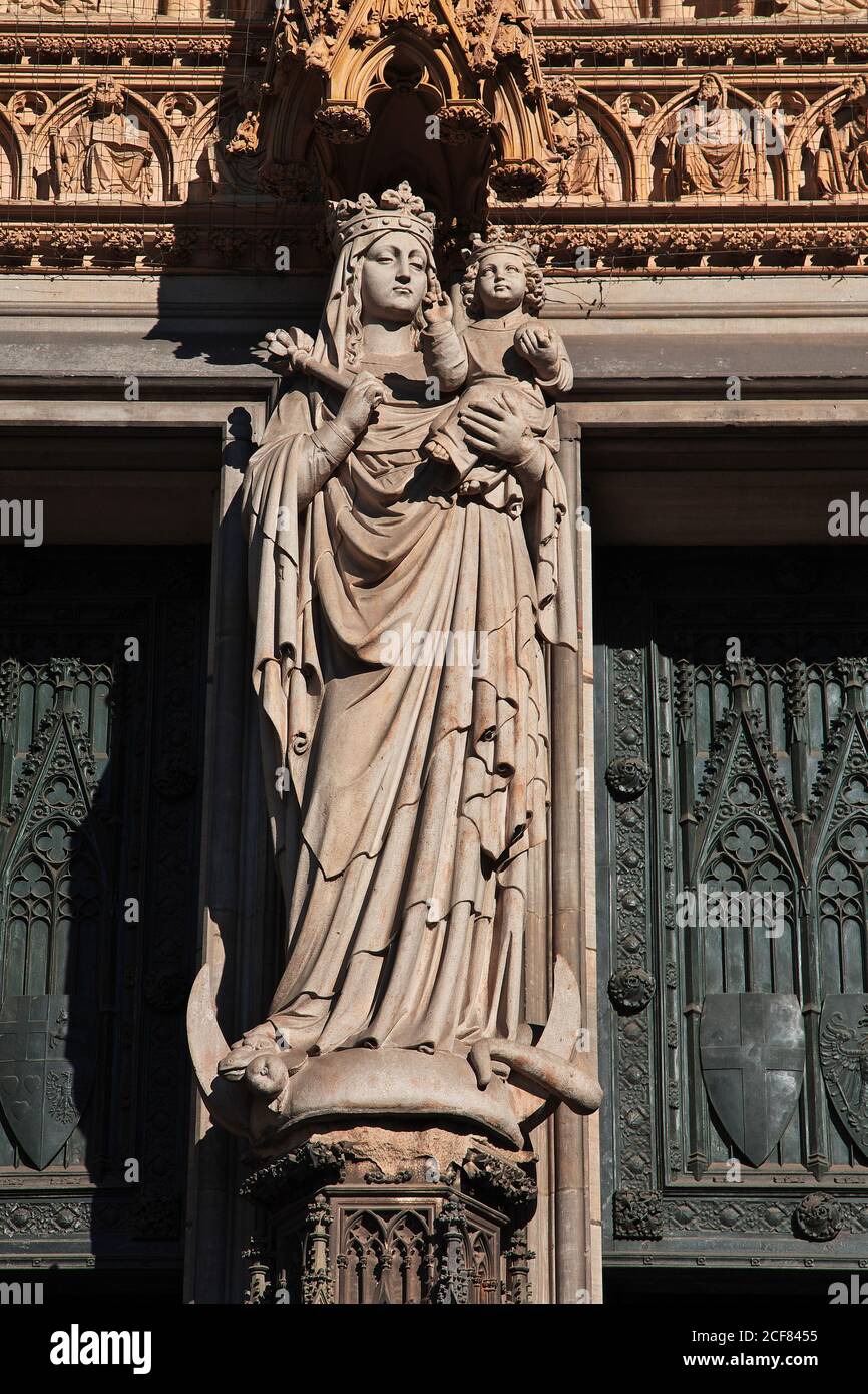 Ancient Cologne Cathedral in Germany Stock Photo - Alamy