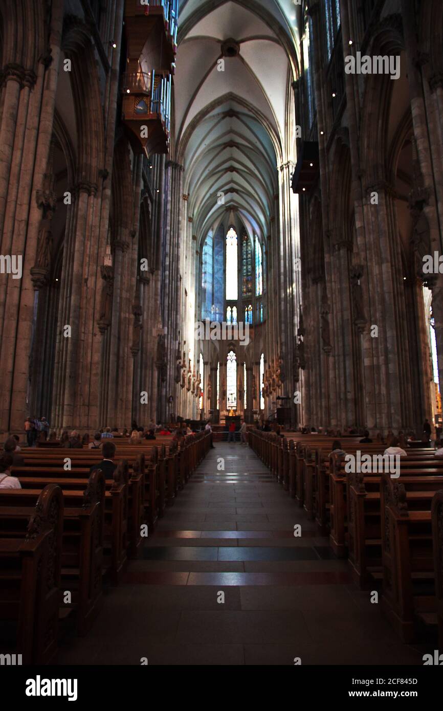Ancient Cologne Cathedral in Germany Stock Photo - Alamy