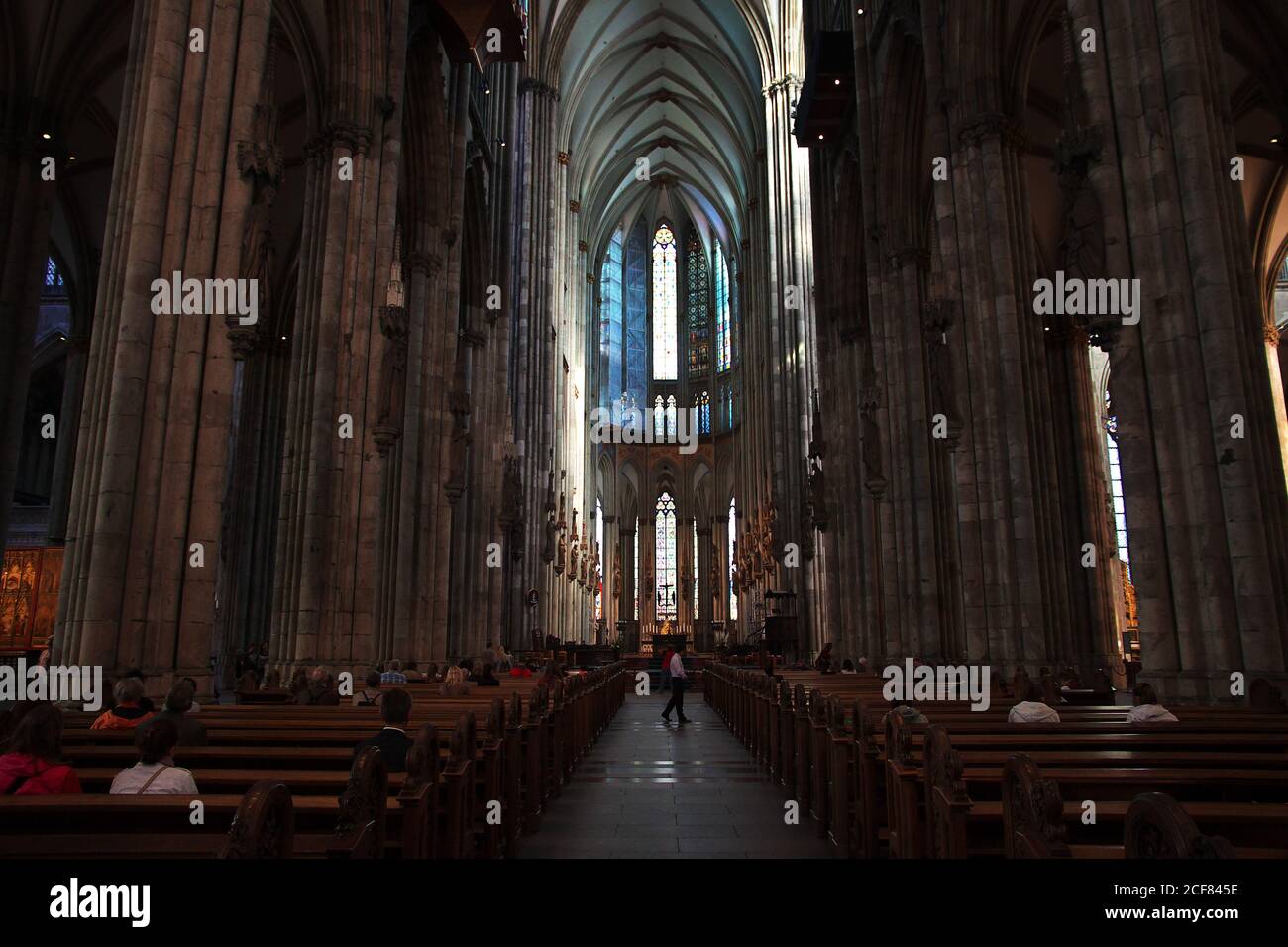 Ancient Cologne Cathedral in Germany Stock Photo - Alamy