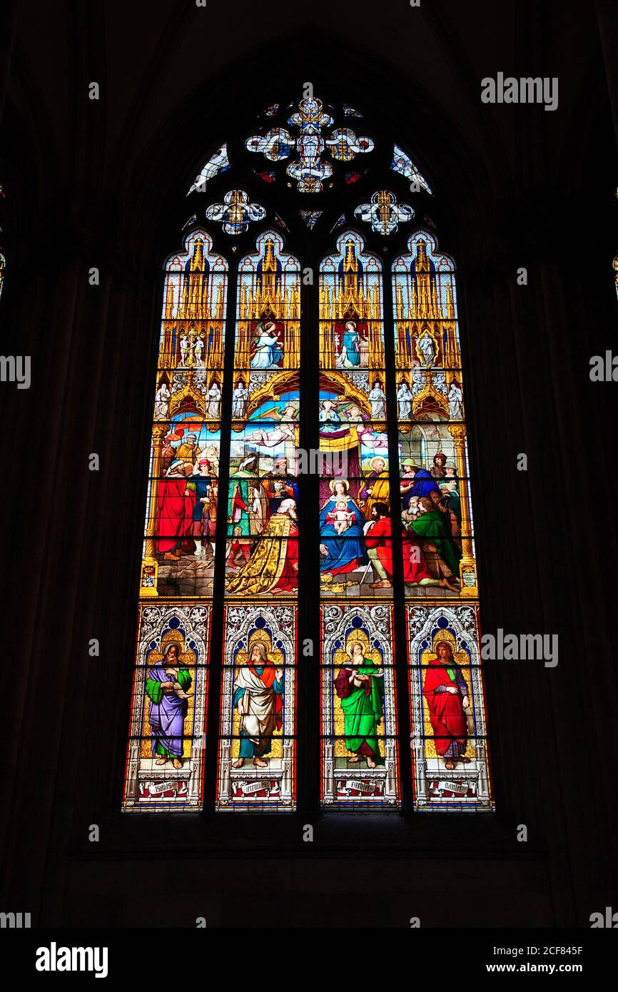 Ancient Cologne Cathedral in Germany Stock Photo - Alamy