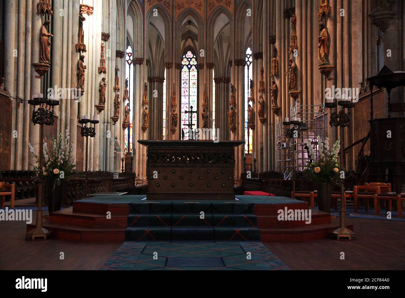 Ancient Cologne Cathedral in Germany Stock Photo - Alamy