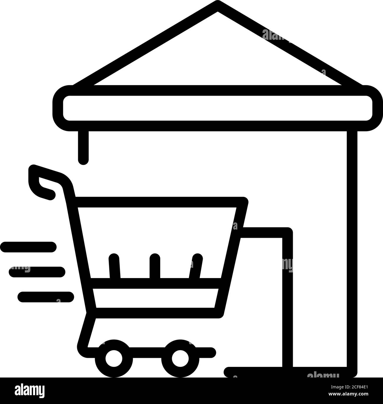 Delivery service young man Black and White Stock Photos & Images - Alamy