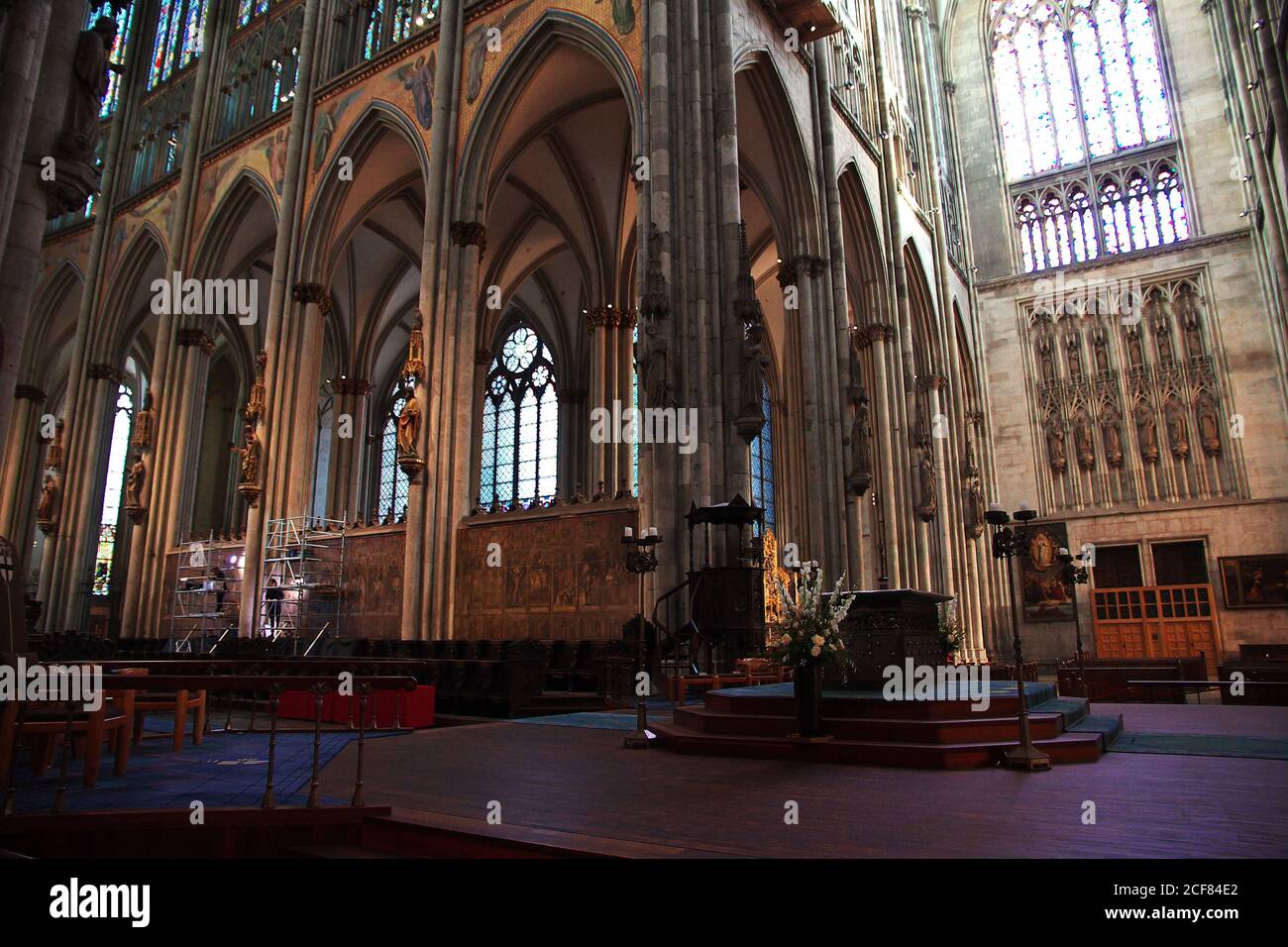 Ancient Cologne Cathedral in Germany Stock Photo - Alamy