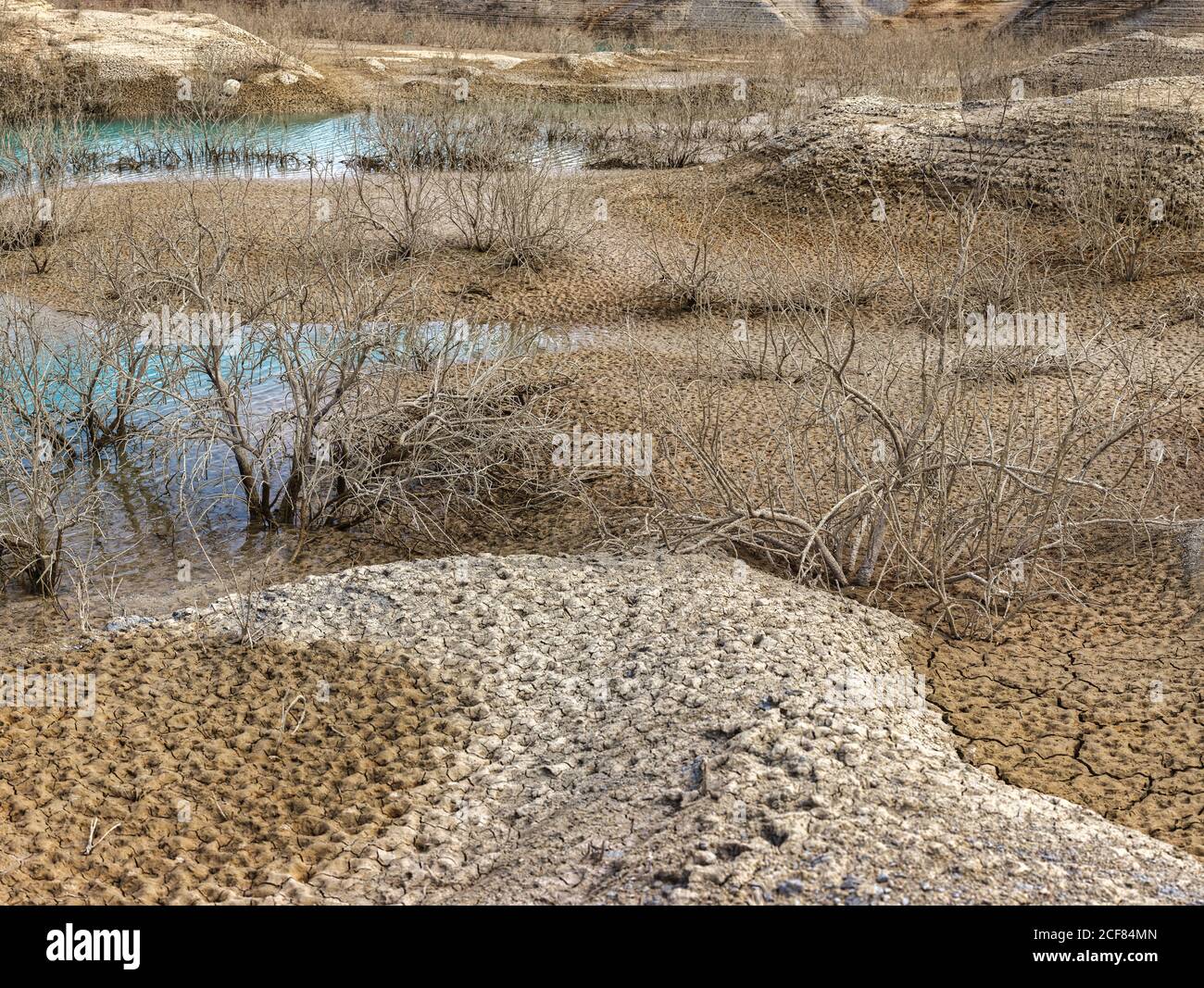 Dry water puddles hi-res stock photography and images - Alamy