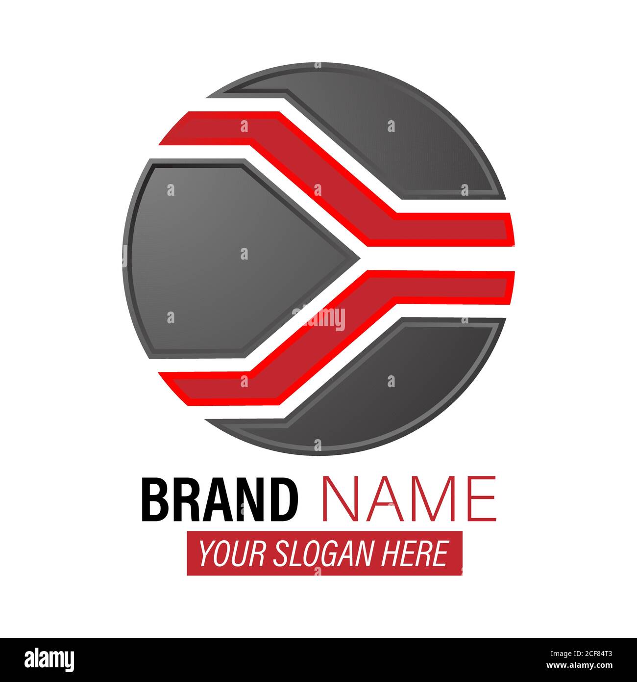 Brand name. Vector illustration for for logo, brand, sticker or emblem ...