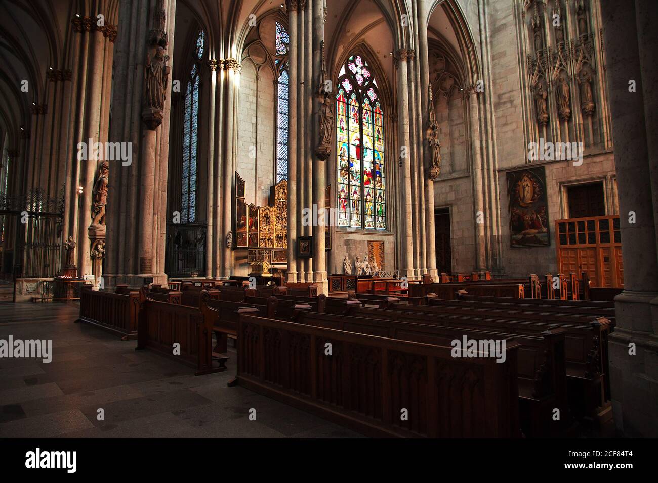 Ancient Cologne Cathedral in Germany Stock Photo - Alamy