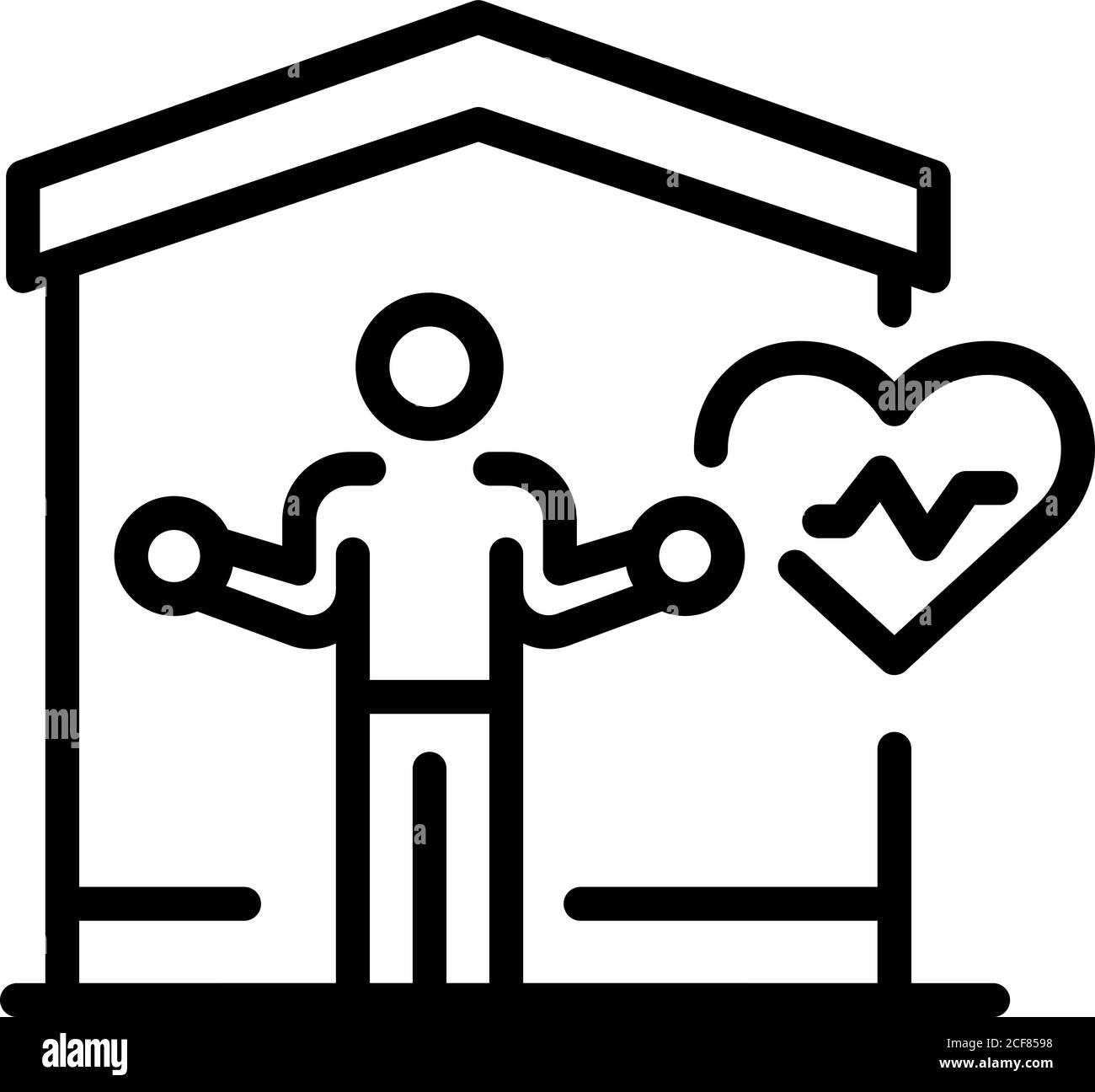 Home aerobic Black and White Stock Photos & Images - Alamy