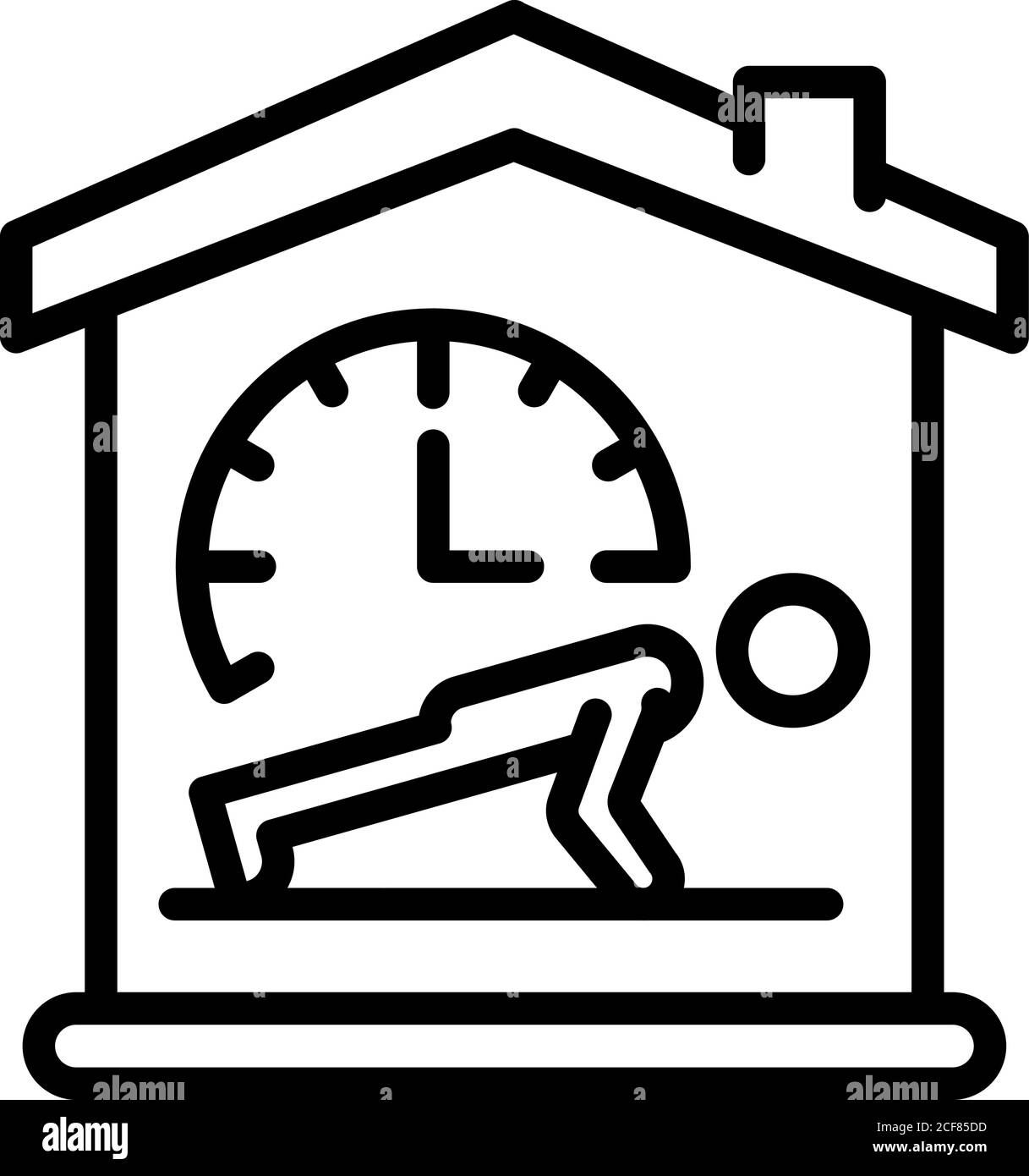 Strong man fitness gym home Cut Out Stock Images & Pictures - Alamy