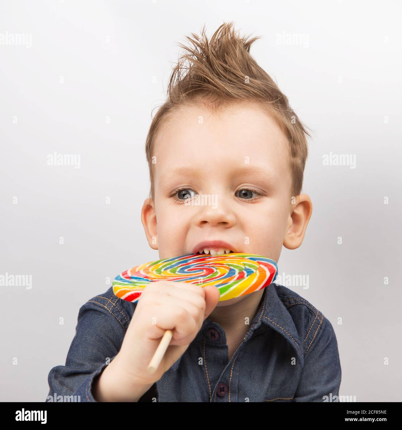 Children tongue candy hi-res stock photography and images - Alamy