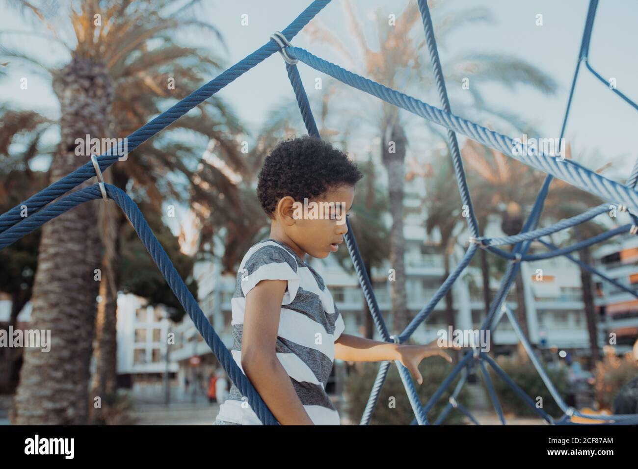 African side view kid looking away hi-res stock photography and images ...