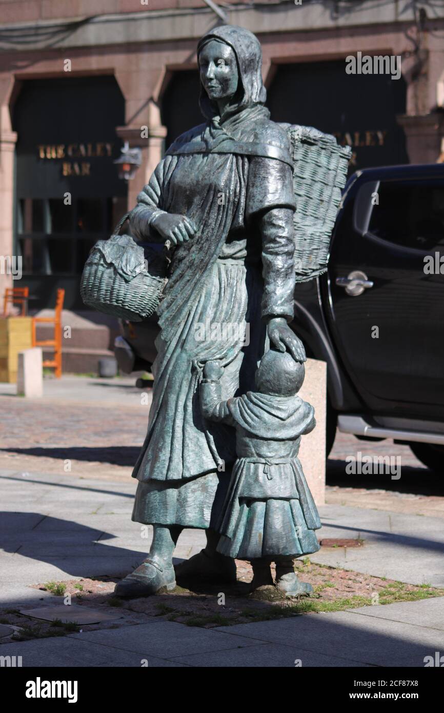 Field Marshall Keith statue, Peterhead Stock Photo - Alamy
