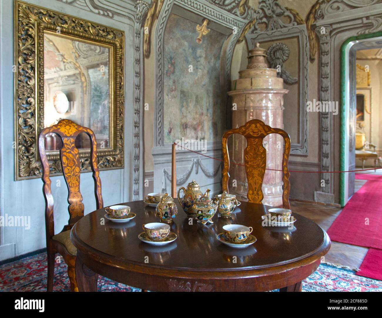 Tea culture exhibition hall hi-res stock photography and images - Alamy