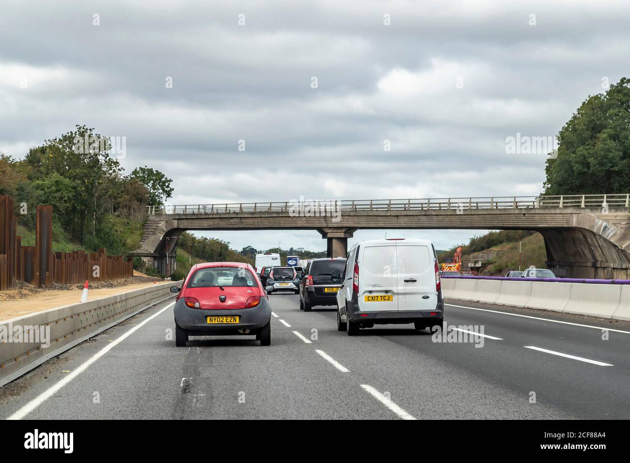 M1 junction 13 hi-res stock photography and images - Alamy