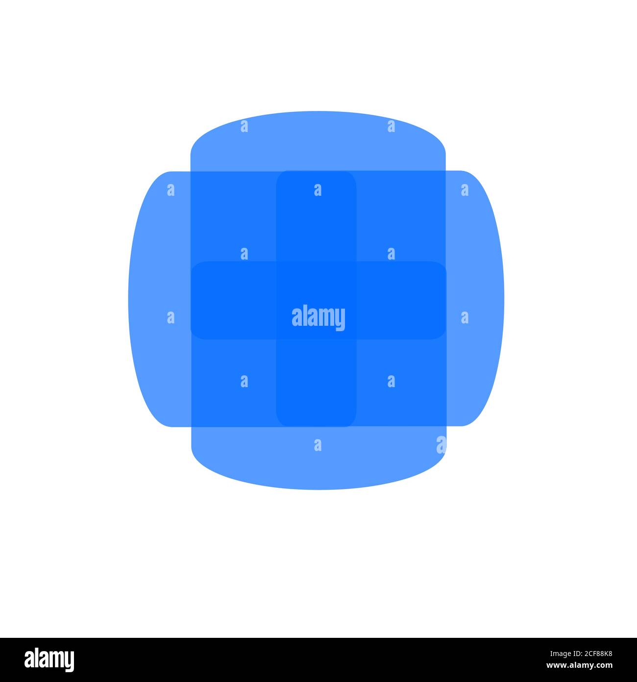 Doctor plus illustration vector design for medical and health caare ...