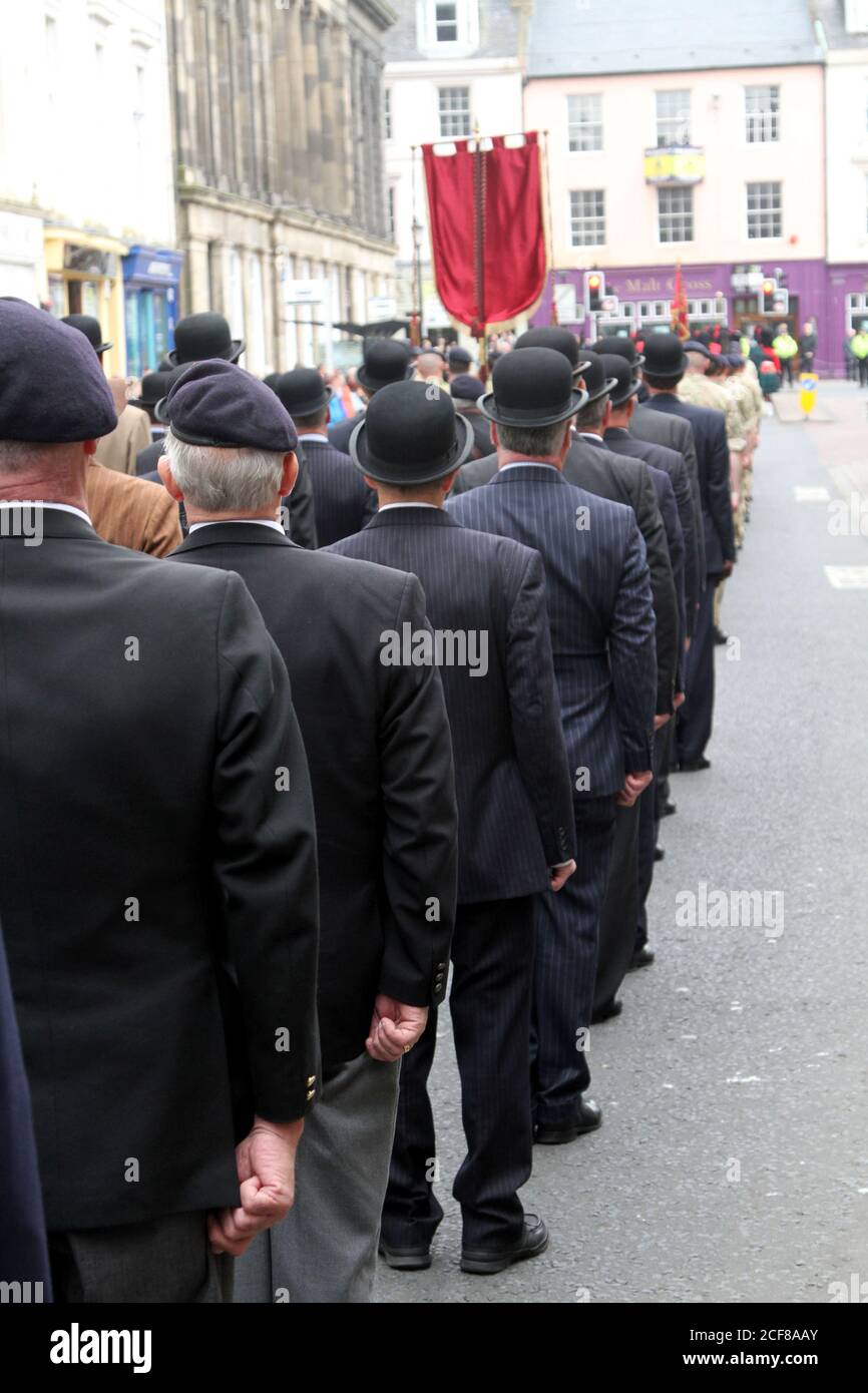 Ayr, Ayrshire, Scotland, 03 MAy 2014. The Queen's Own Yeomanry were ...