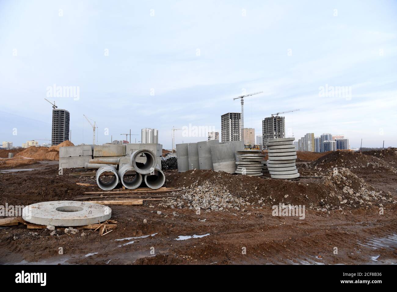 Installing underground conduit hi-res stock photography and images - Alamy