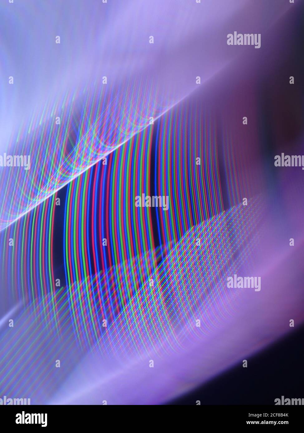 Unique progressive rhythmic light trajectory and virtual space ...