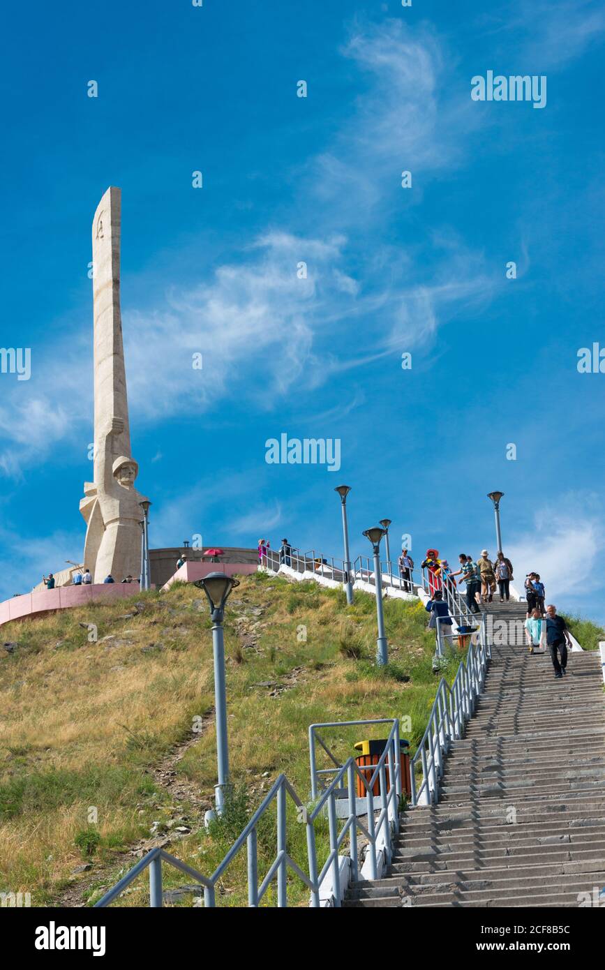 The Zaisan Memorial is a memorial in the Mongolian capital of ...