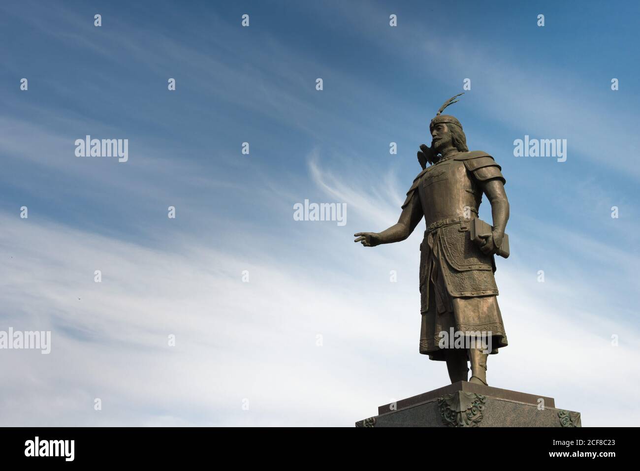 ULAANBAATAR, MONGOLIA - Marco Polo Statue in Ulaanbaatar, Mongolia ...