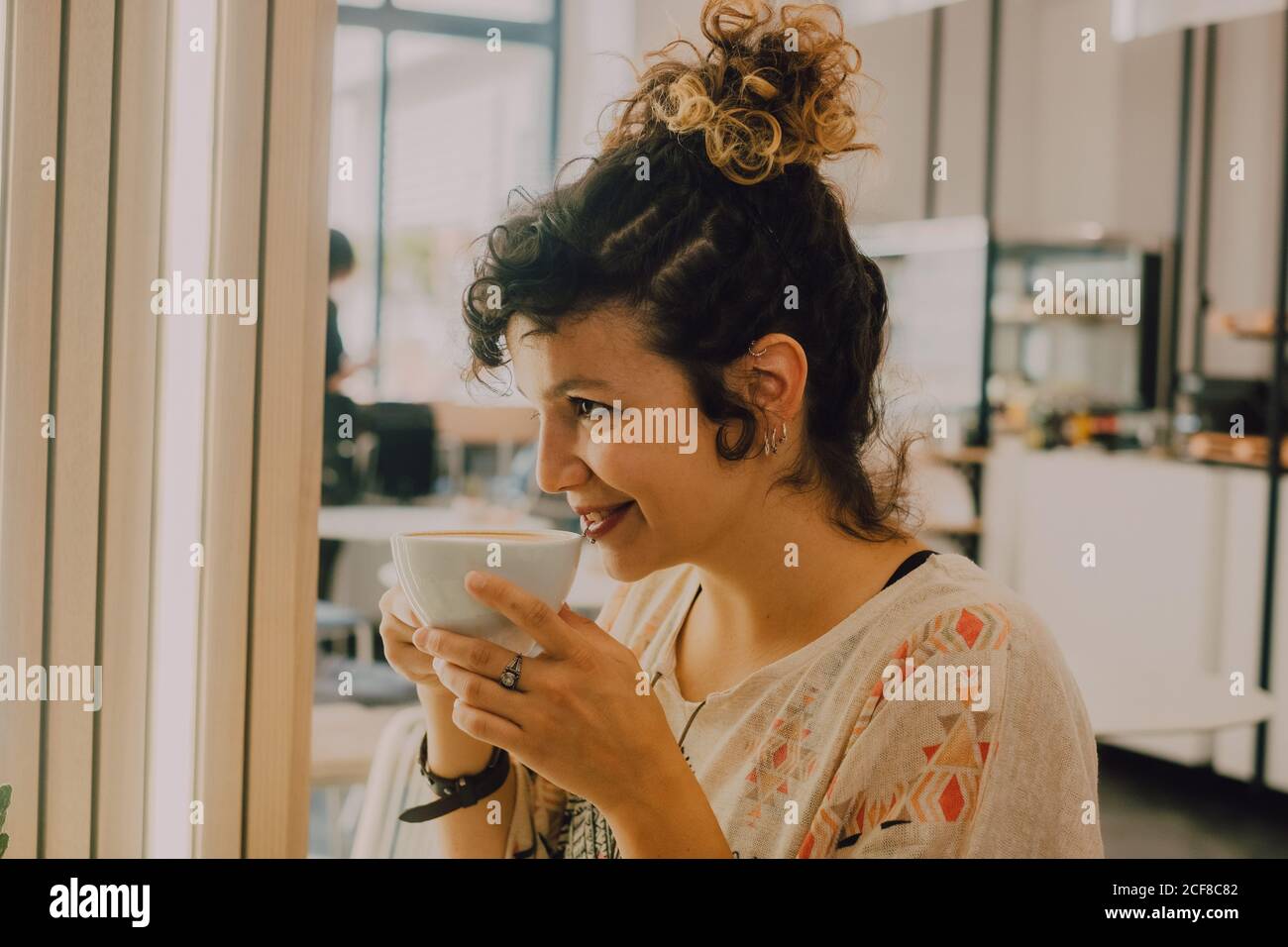 Sip from coffee mug hi-res stock photography and images - Alamy