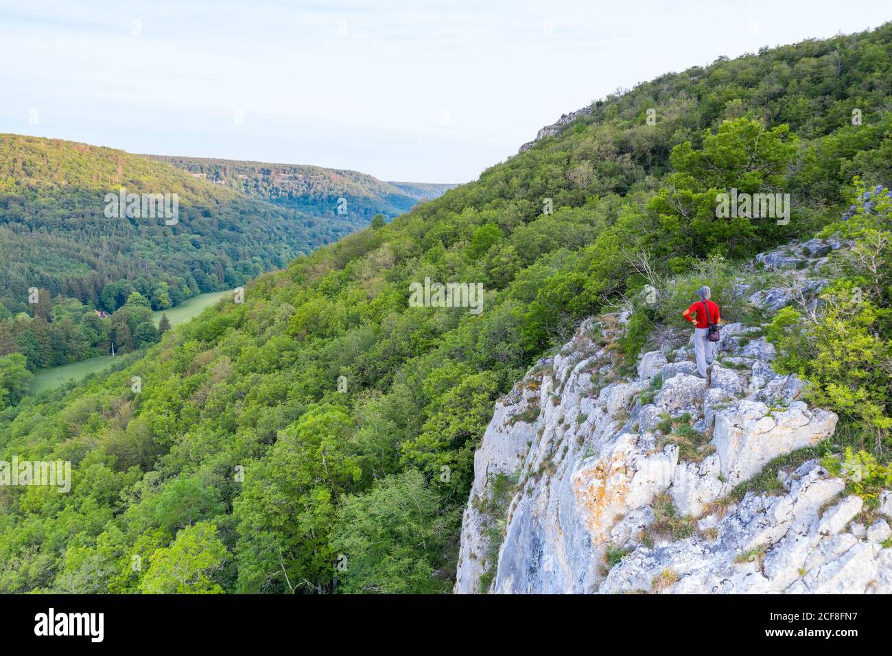 France, Cote d’Or, Val Suzon Regional Natural Reserve, Messigny et ...