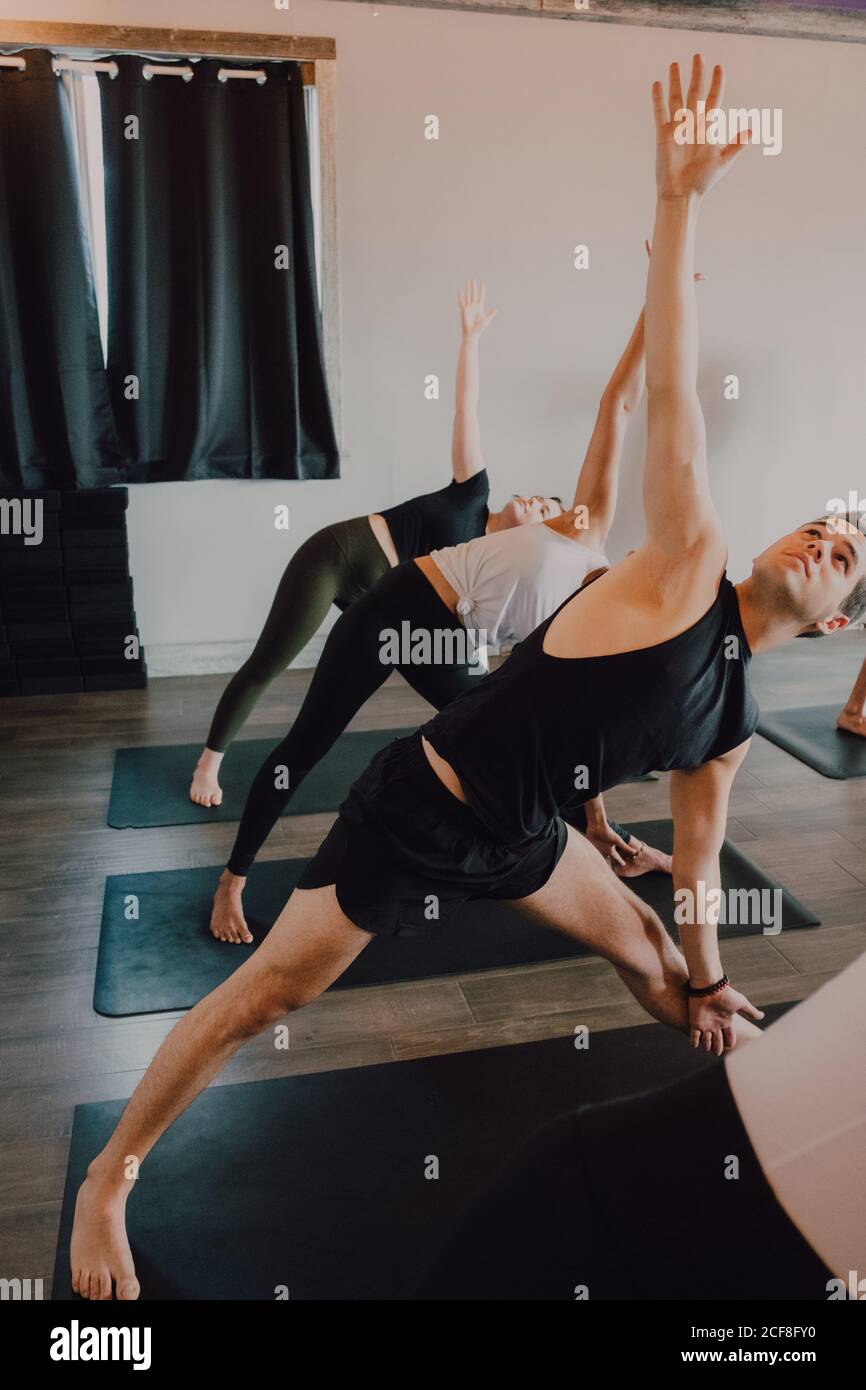 Revolved triangle position hi-res stock photography and images - Alamy