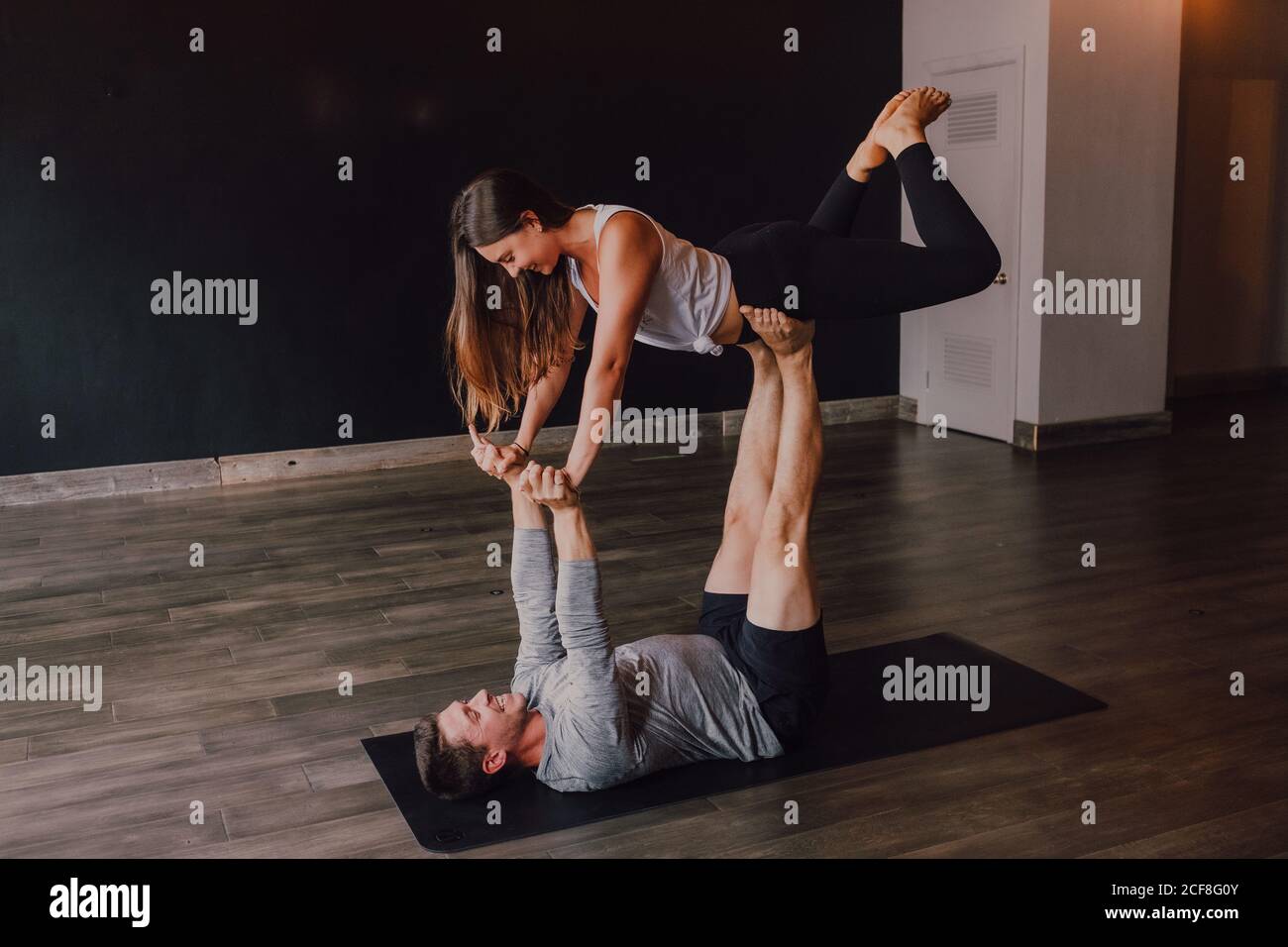 Airplane pose yoga hi-res stock photography and images - Alamy