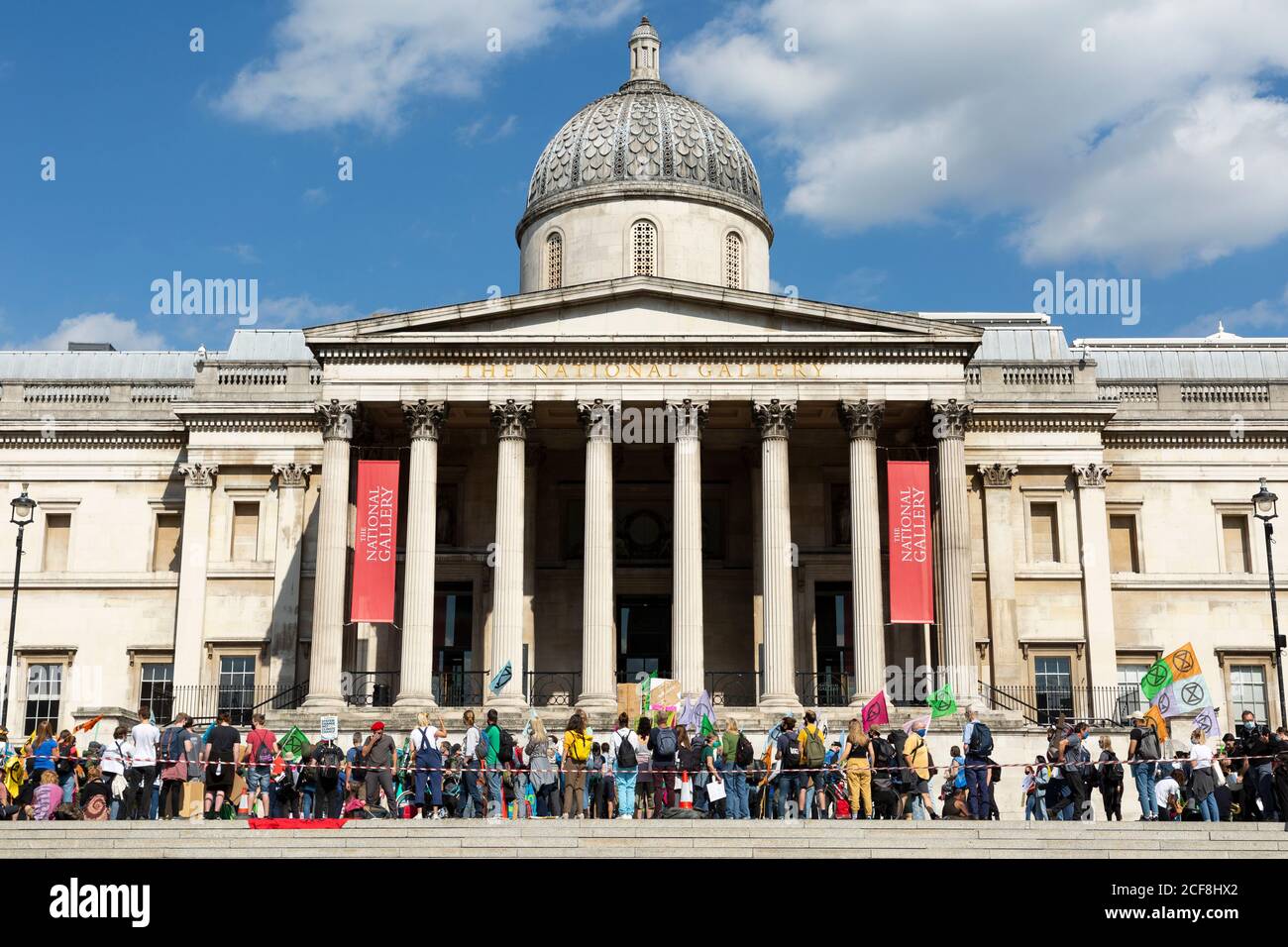 Midland Rebels meet in Trafalgar Square for Extinction Rebellion ...