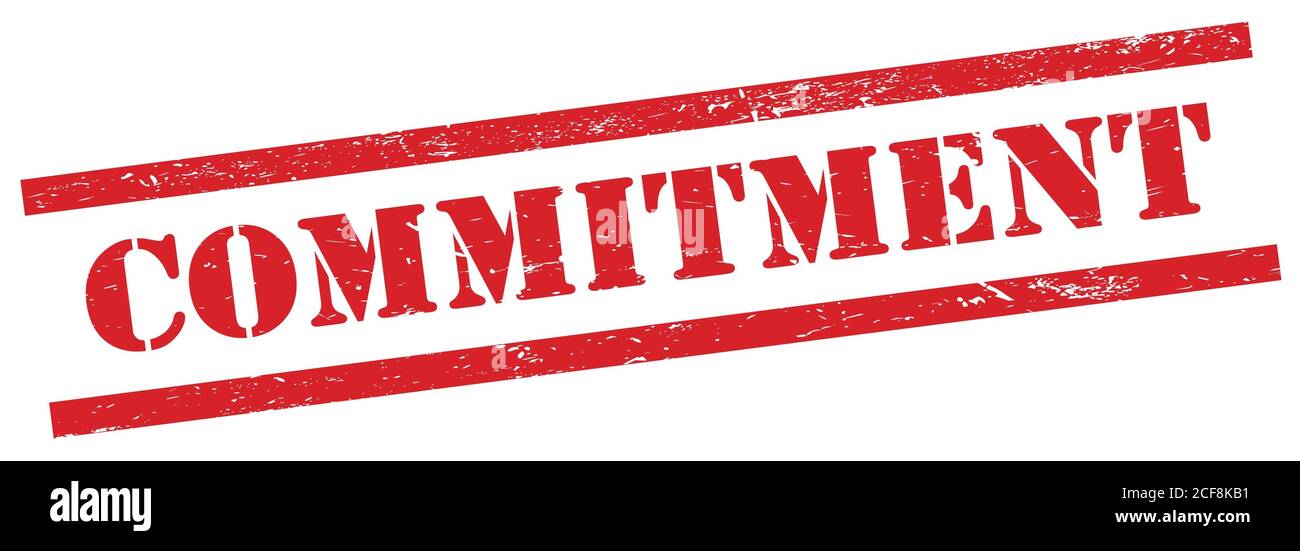 Commitment text Cut Out Stock Images & Pictures - Alamy