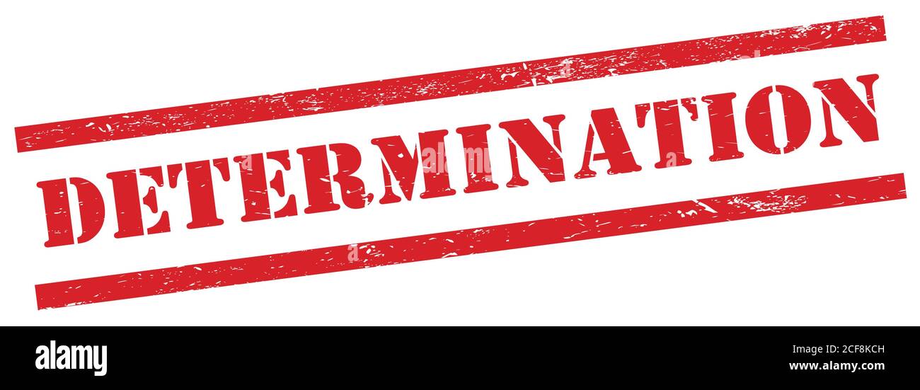 Determination stamp hi-res stock photography and images - Alamy