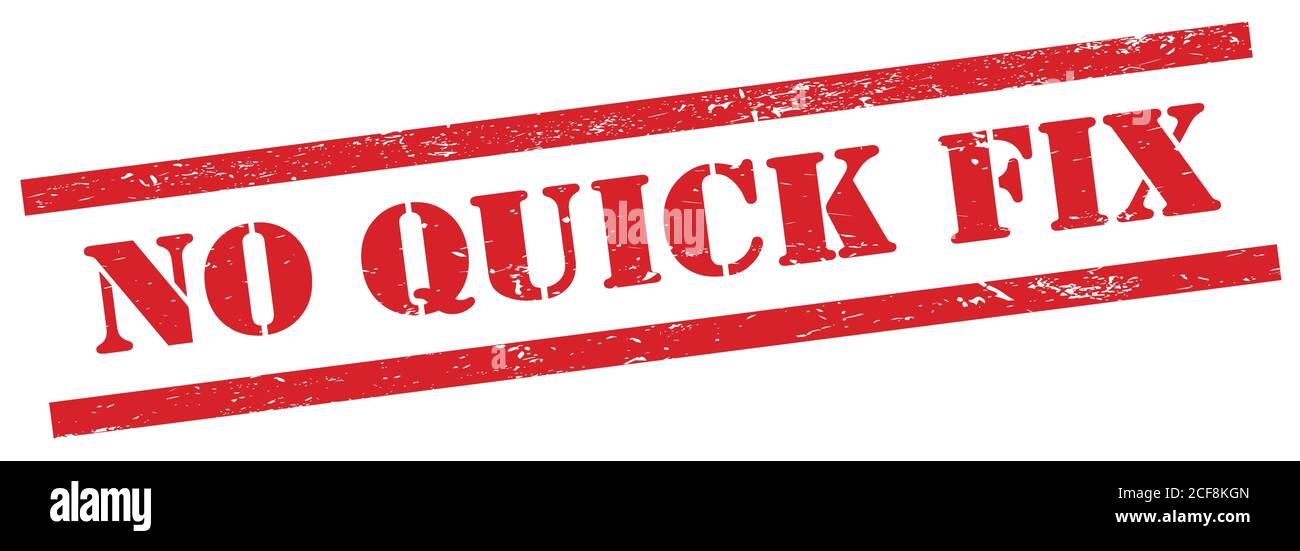 Quick fix stamp hi-res stock photography and images - Alamy