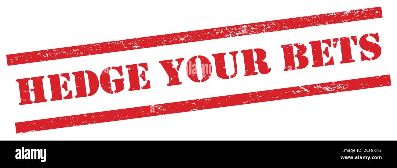 Hedge your bets word hi-res stock photography and images - Alamy