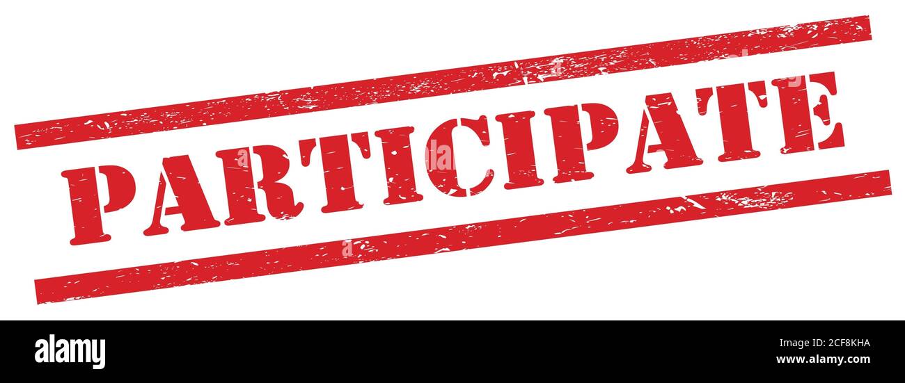 Participate stamp hi-res stock photography and images - Alamy
